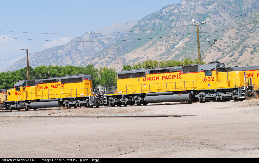 UNION PACIFIC SD40N'S 1623,1632.